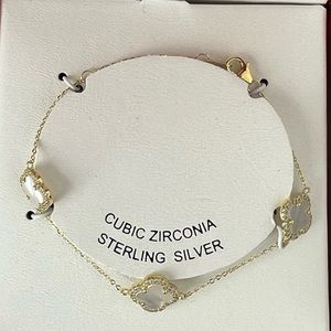 Rachel Zoe | Jewelry | Rachel Zoe Clover Bracelet | Poshmark